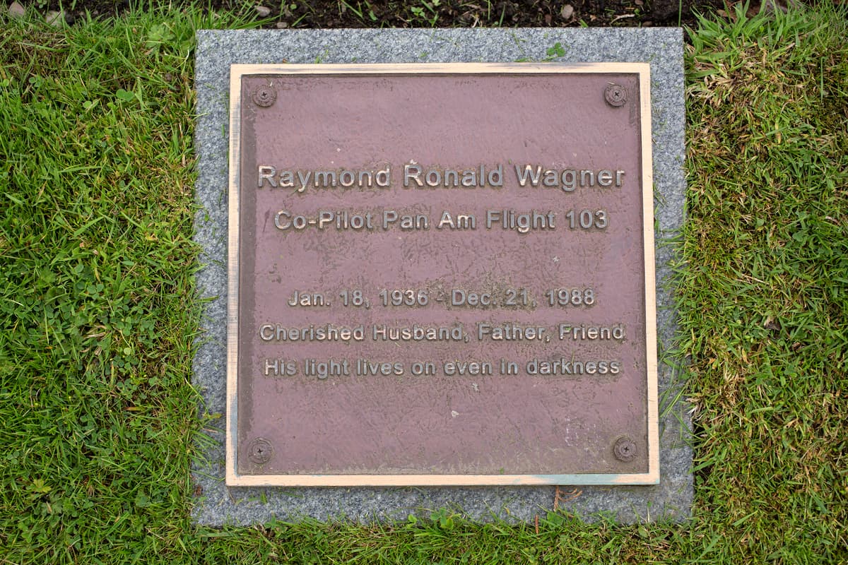 Raymond Wagner | Pan Am 103 Lockerbie Legacy Foundation
