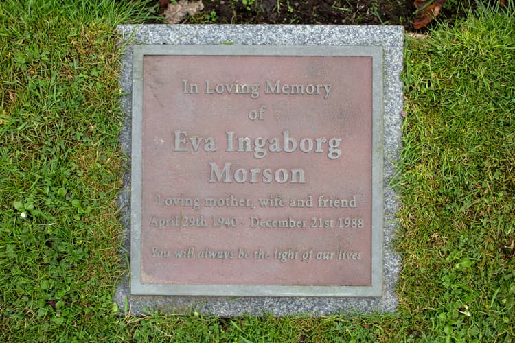 Eva Morson | Pan Am 103 Lockerbie Legacy Foundation