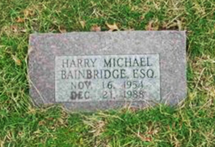 Harry Bainbridge | Pan Am 103 Lockerbie Legacy Foundation