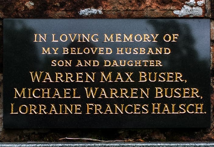 Warren Buser | Pan Am 103 Lockerbie Legacy Foundation