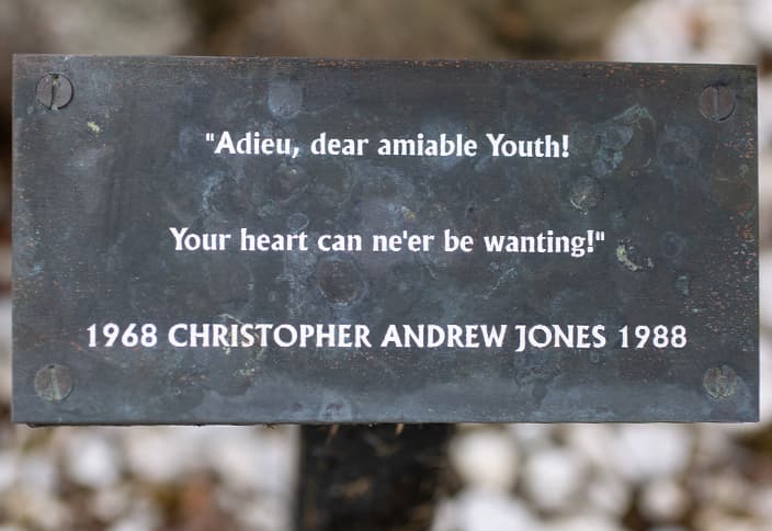 Christopher Jones | Pan Am 103 Lockerbie Legacy Foundation