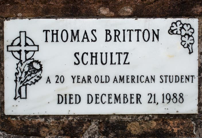 Thomas Schultz | Pan Am 103 Lockerbie Legacy Foundation