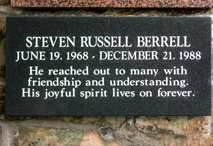 Steven Berrell | Pan Am 103 Lockerbie Legacy Foundation