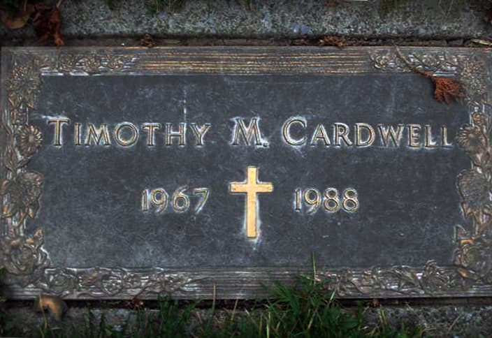 Timothy Cardwell | Pan Am 103 Lockerbie Legacy Foundation