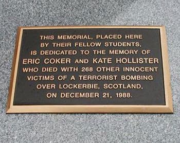 Eric Coker | Pan Am 103 Lockerbie Legacy Foundation