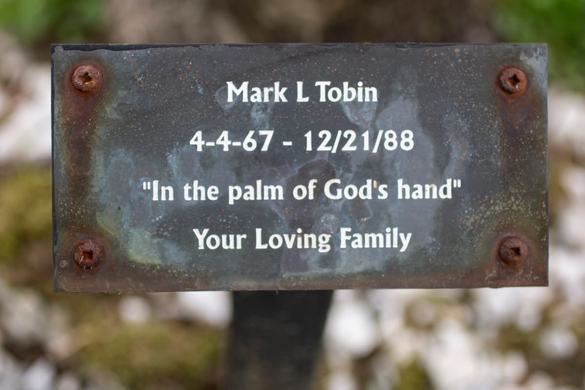Mark Tobin | Pan Am 103 Lockerbie Legacy Foundation